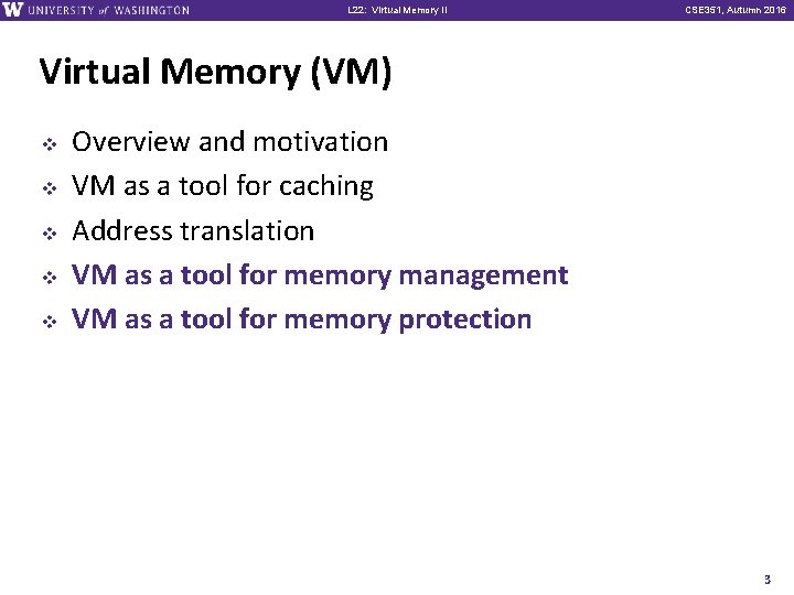L 01 L 22 Intro Virtual Combinational Memory
