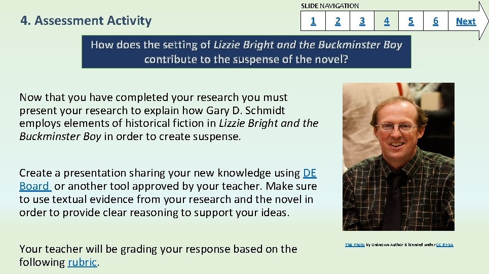 Lizzie Bright and the Buckminster Boy Setting Suspense