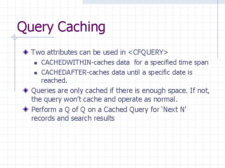 Improving Database Performance Derrick Rapley adrapleyrapleyzone com www