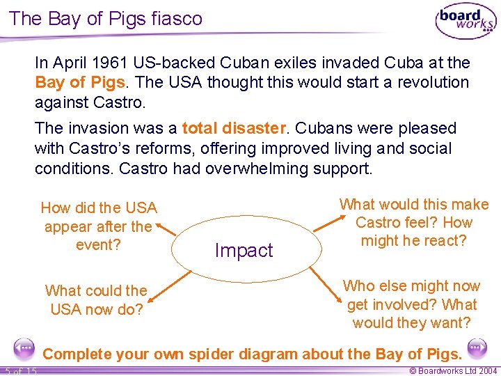 Why was there a Cuban Missile Crisis The