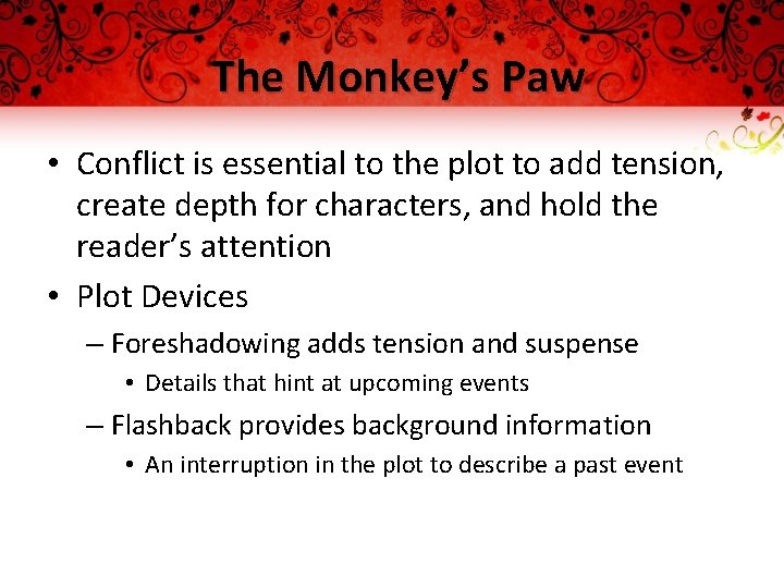 The Monkeys Paw by W W Jacobs Be