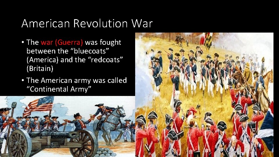 American Revolution Rachel Brokenborough Causes of the War