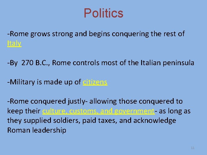 Chapter 5 Ancient Rome and the Roman Republic