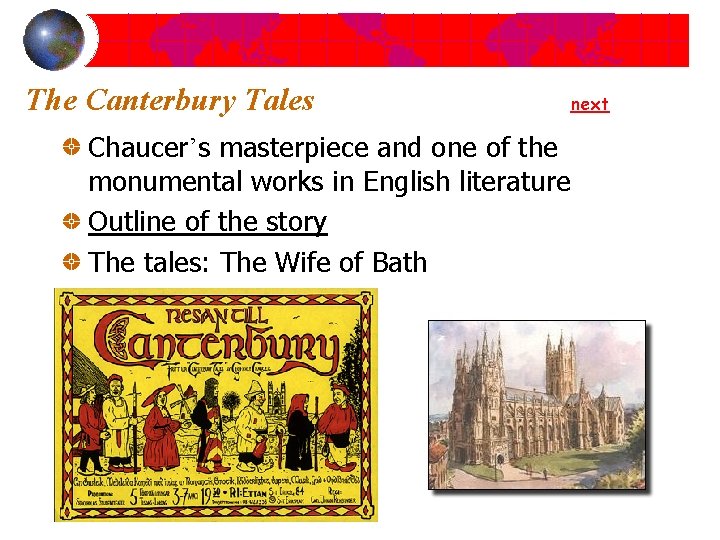 An Introduction to British Literature An Overall View