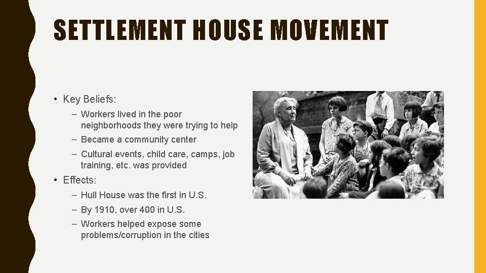 EARLY REFORMERS CHARITY ORGANIZATION MOVEMENT Key Beliefs Wanted