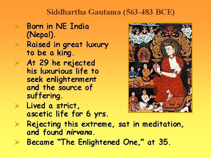 BUDDHISM The Middle Path The Essence of Buddhism