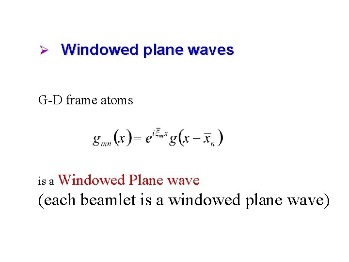 Prestack depth migration in angledomain using beamlet decomposition