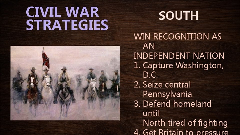 The Start to the Civil War MS BEAN