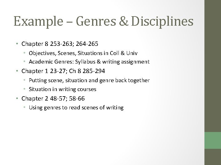 ENG 3010 The Wayne Writer Course Objectives Four