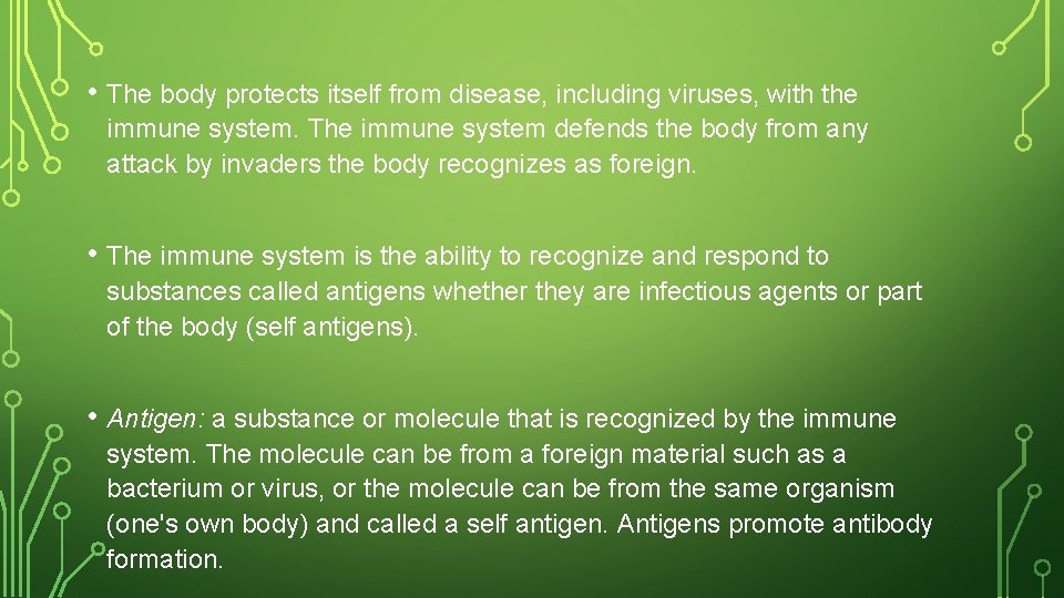 THE BODYS LINES OF DEFENCE HOW THE BODY