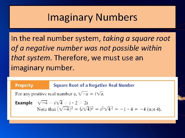 U 3 S 1 L 1 Complex Numbers
