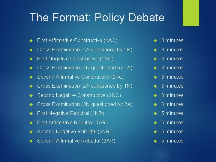 Debate The Basics What is debate 1 a