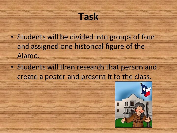 THE ALAMO WEBQUEST Introduction Questions What two forces