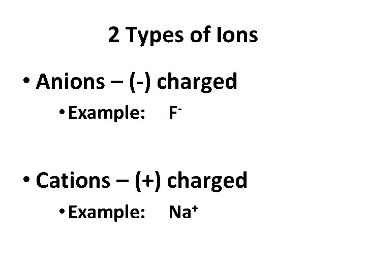 CHAPTER 2 ATOMS and MOLECULES Periodic Table Atomic