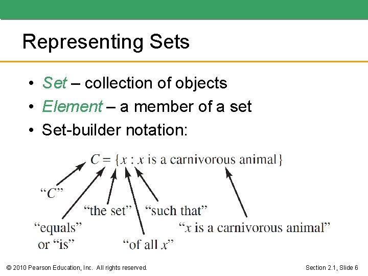 2 Set Theory Using Mathematics to Classify Objects