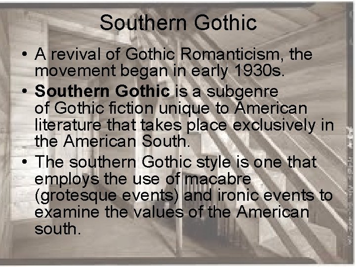 A Rose for Emily By William Faulkner Southern