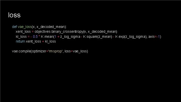 Deep Learning 2 outline NN Basic Autoencoder VAE