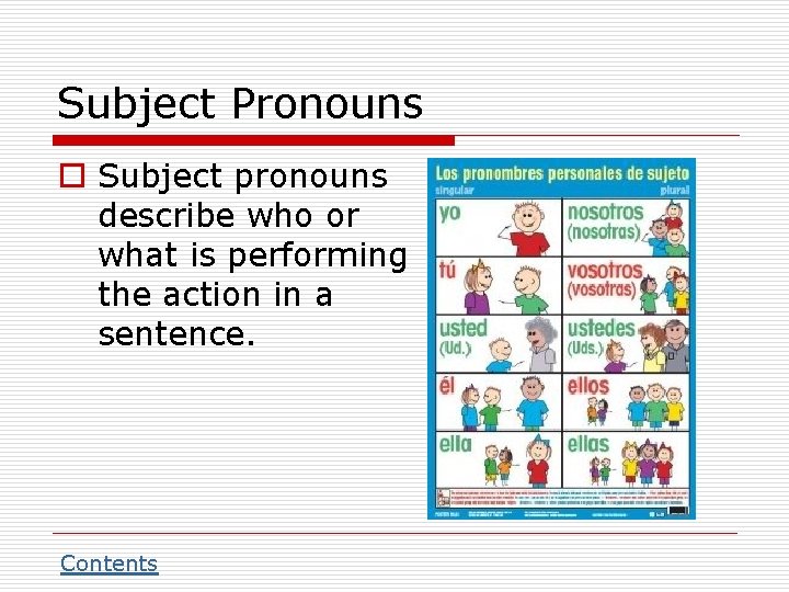 Conjugating ar Verbs in the Present Tense Daniel