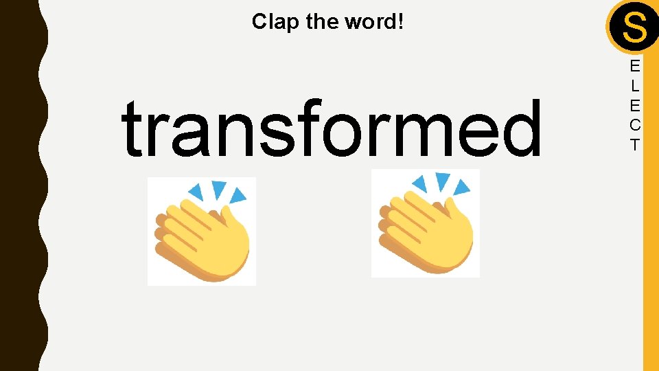 VOCABULARY LESSON 3 WEEK COMMENCING 09 11 20