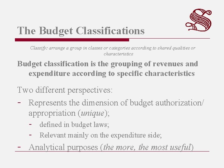 What is a transparent comprehensive and effective budget