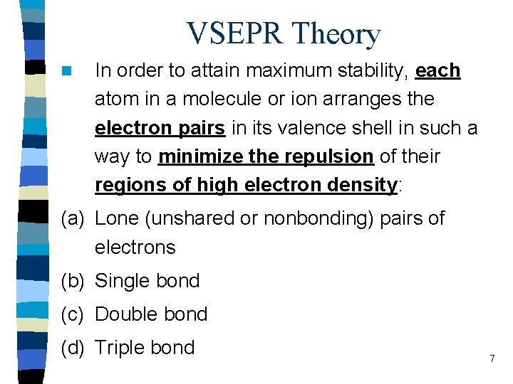 CHAPTER 8 n Molecular Structure Covalent Bonding Theories
