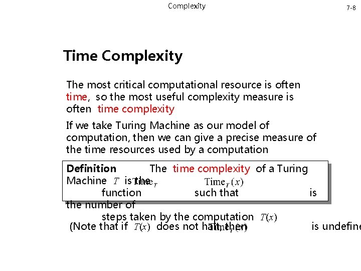 Complexity 7 1 Complexity of Problems Complexity Andrei
