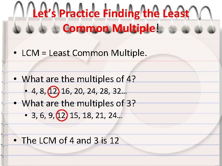 Adding and Subtracting Fractions and Mixed Numbers Agenda
