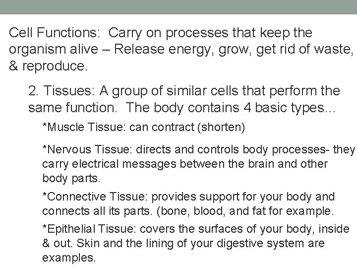 BODY ORGANIZATION HOMEOSTASIS Chapter 1 Section 1 Pages