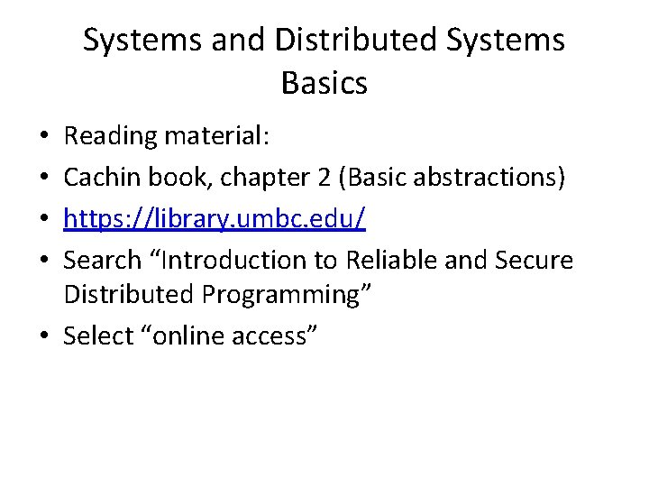 Blockchains Lecture 2 Review of Lecture 1 ClientServer