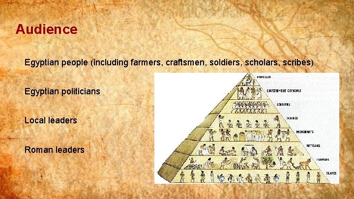 How Egyptians conduct Public Relations during ancient times