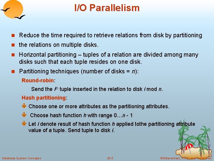 Lecture on Parallel Databases www assignmentpoint com Chapter