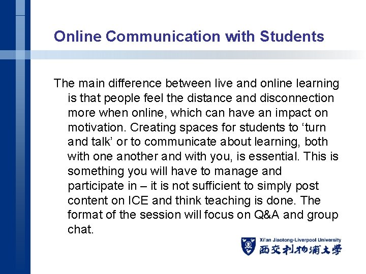 Introduction to the Basics of Online Teaching Pedagogies