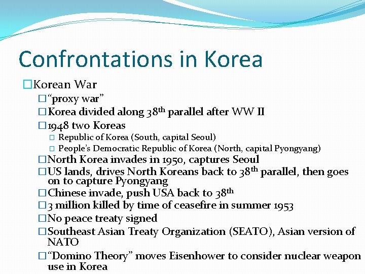 The Bipolar World Ch 38 The Formation of