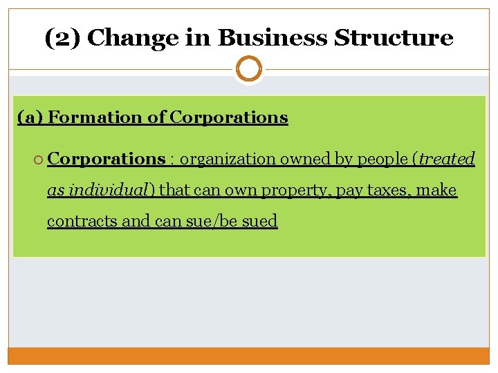 Unit 5 Rise of Big Business NOTES WEEK