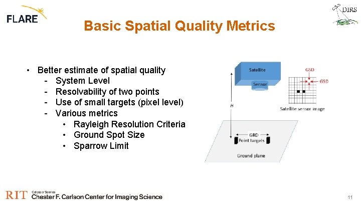 Defining an Image Quality Technique based on the