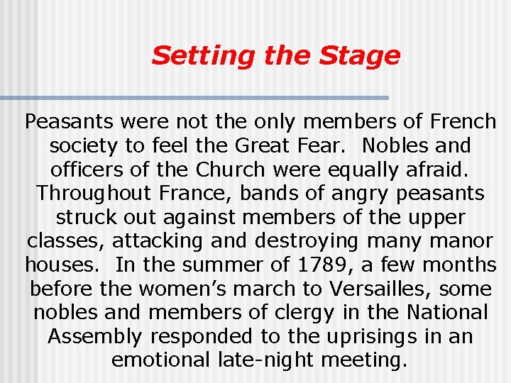 Lesson 2 Revolution Brings Reform and Terror Radical