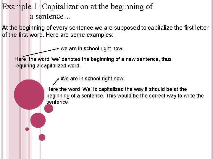 Rules of Capitalization By Marcos Rubio What is