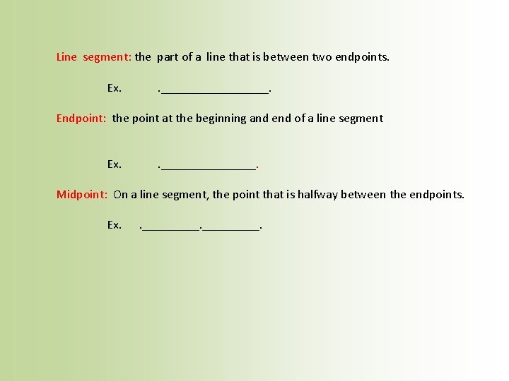 Unit 2 vocabulary Integers The set of whole
