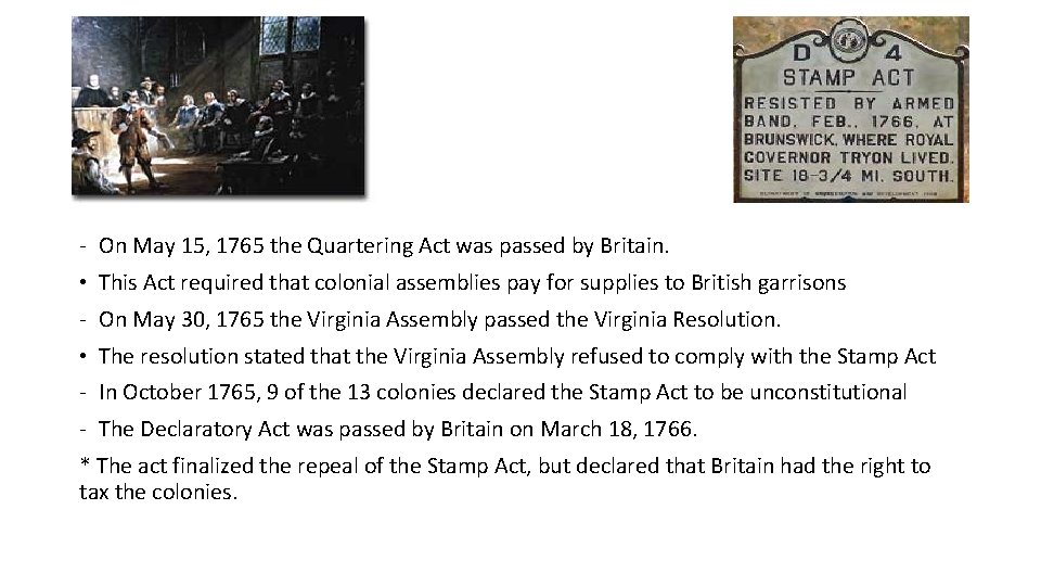 Causes of the American Revolution By Cory Palmer