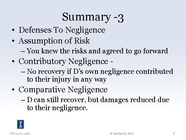 Engineering Law Professor Barich Class 9 Announcements Today