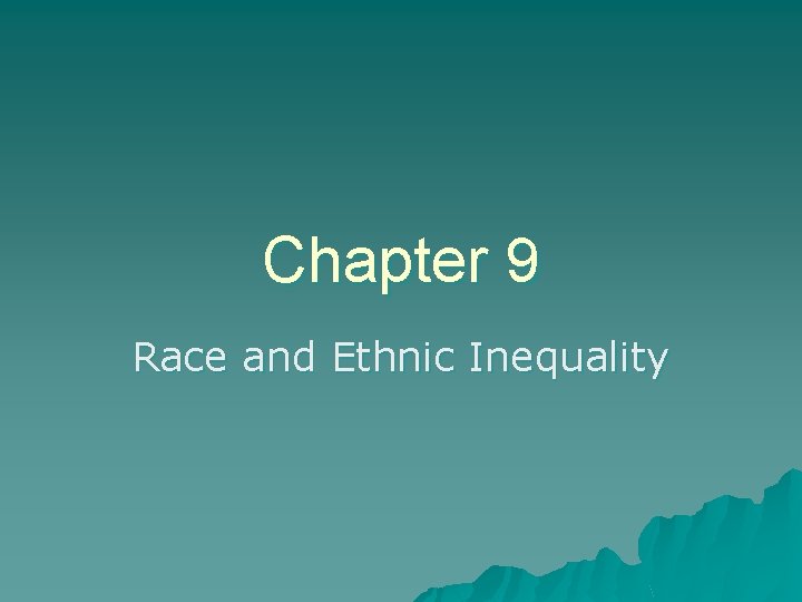 Chapter 8 Social Stratification Global Inequity Theories u