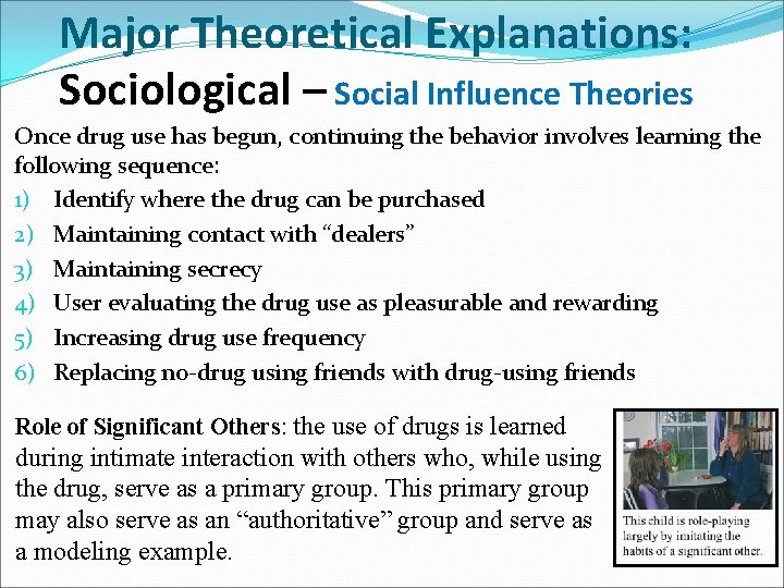 Explaining Drug Use and Abuse Chapter 2 PPT