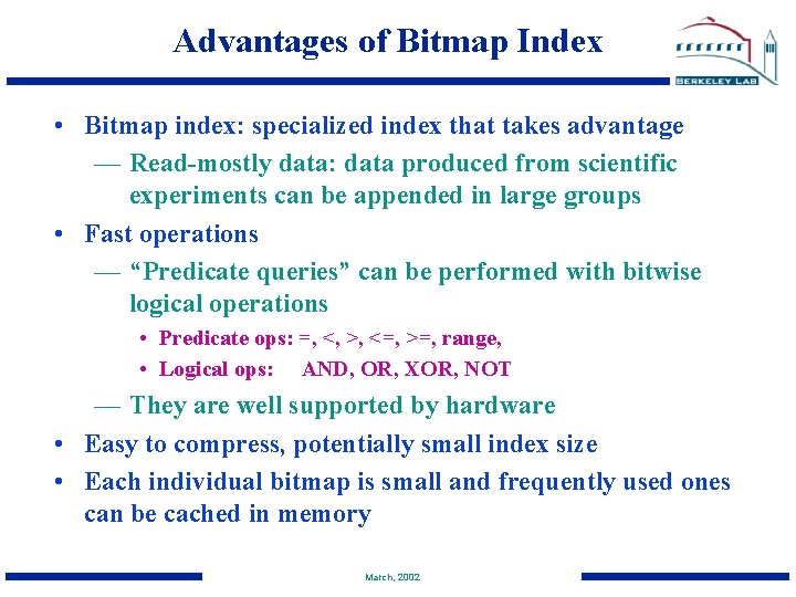 Efficient Bitmap Indexing Techniques for Very Large Datasets