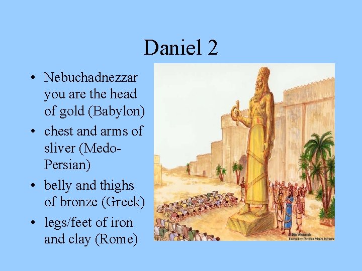 Daniel a summary Introduction Book covers the period