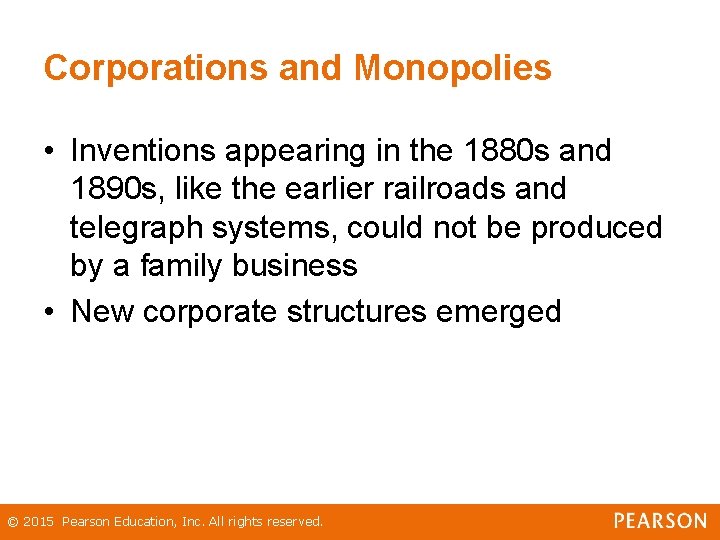 Chapter 17 The Gilded Age Building a Technological