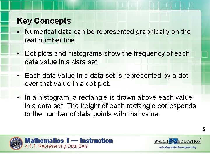 Introduction Measures of center and variability can be