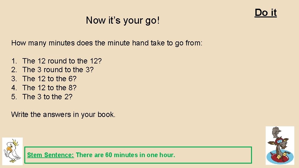 Number Fact check Unit Time Click the sweet