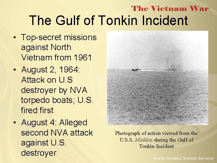 The Vietnam War Essential Questions Was it possible