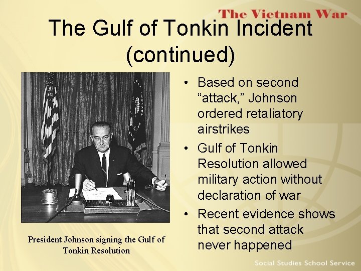 The Vietnam War Essential Questions Was it possible