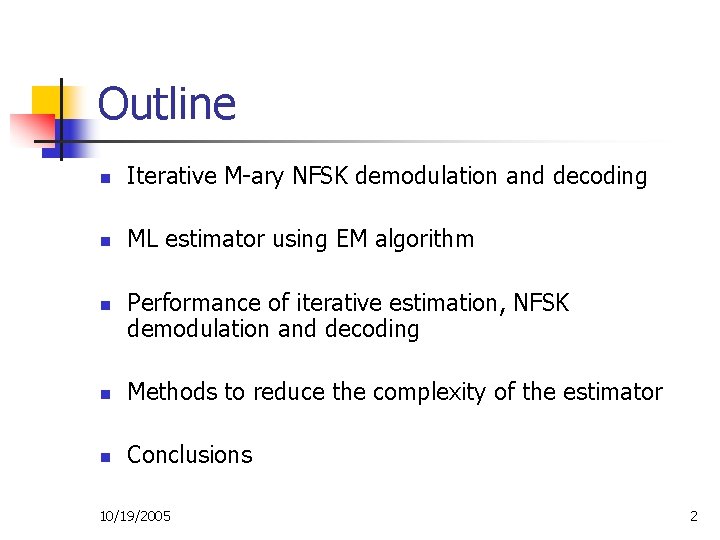 Turbonfsk Iterative Estimation Noncoherent Demodulation And Decoding For